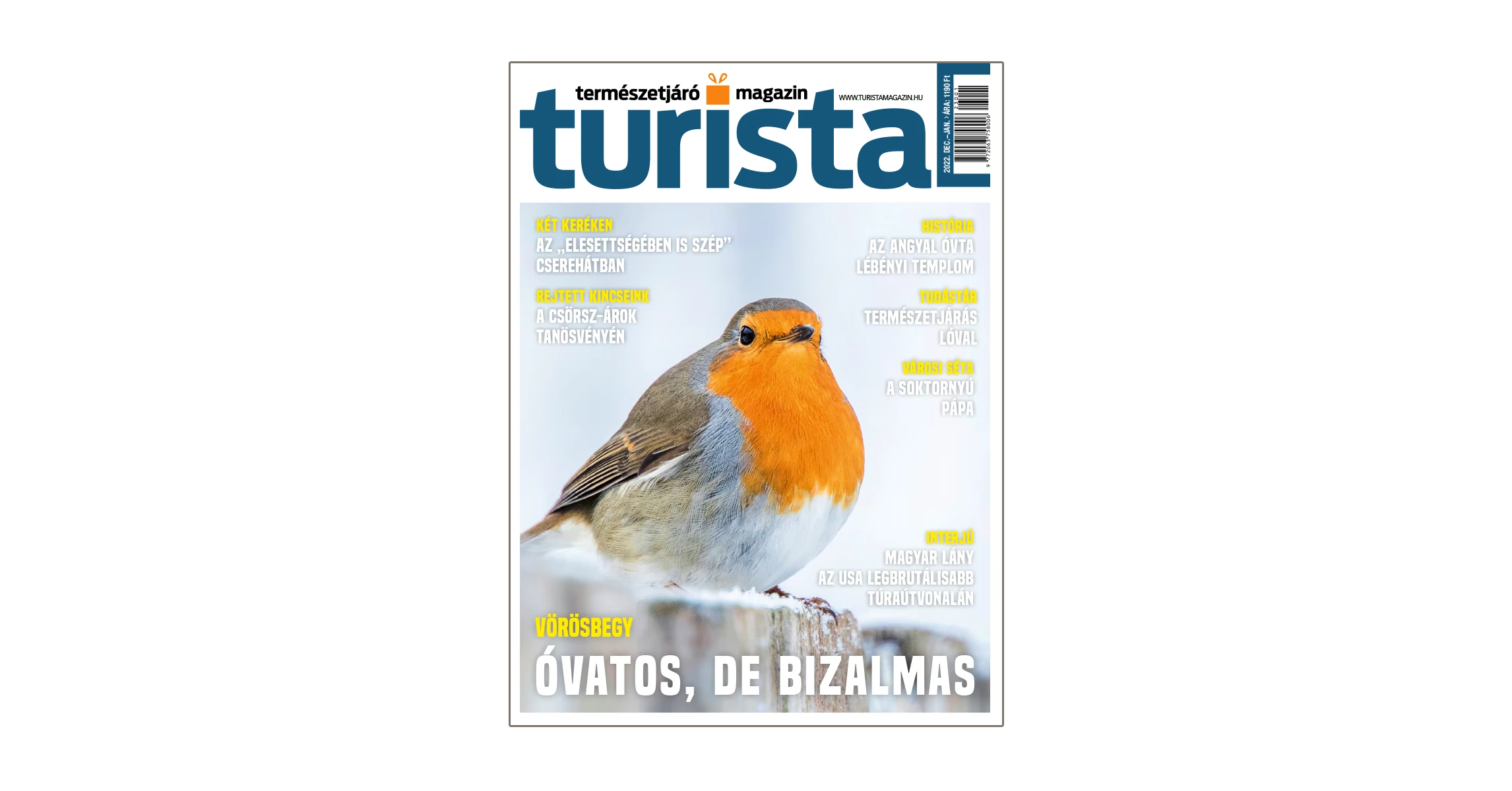 Turista Magazin digitális 2022.december-2023.januári szám - TuristaShop